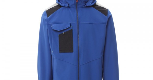 Αδιάβροχο αντιανεμικό μπουφάν Softshell PERFORMER 2.0 Payper Μπλε ρουά|Pegasosafety.gr